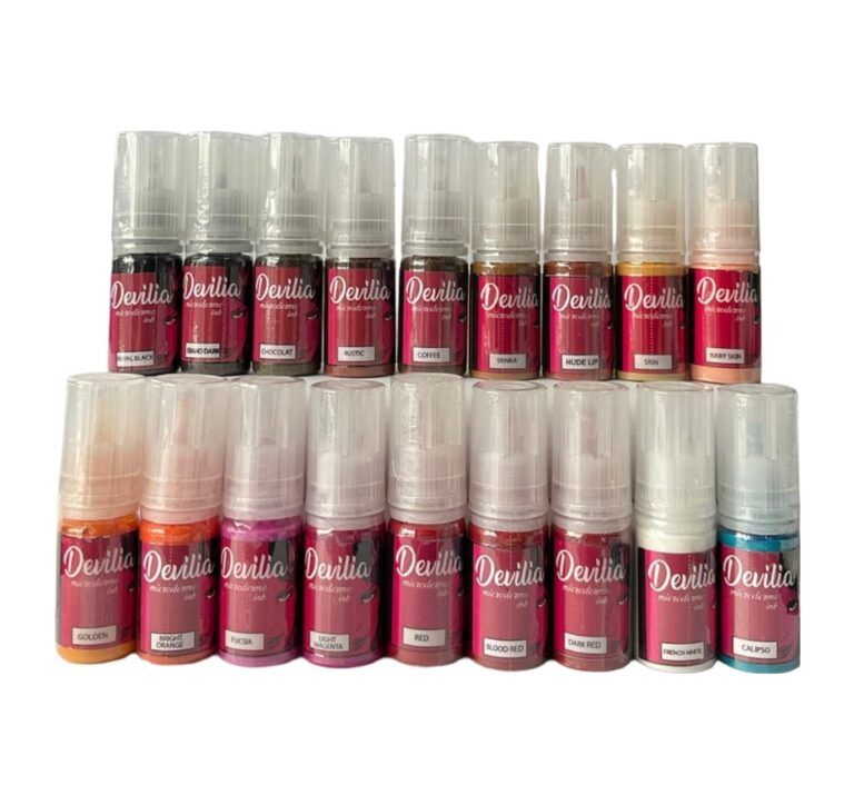 Tinta "DEVILIA" para dermopigmentación, micropigmentación y microblading 10ml - Tienda Online de ...